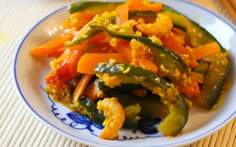 Công thức làm dưa món Malaysia - Acar Timun Sarawak