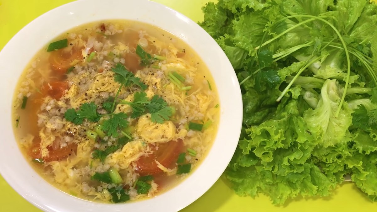 Cách nấu canh cà chua trứng thịt bằm – Món ngon dân dã, dễ nấu ...